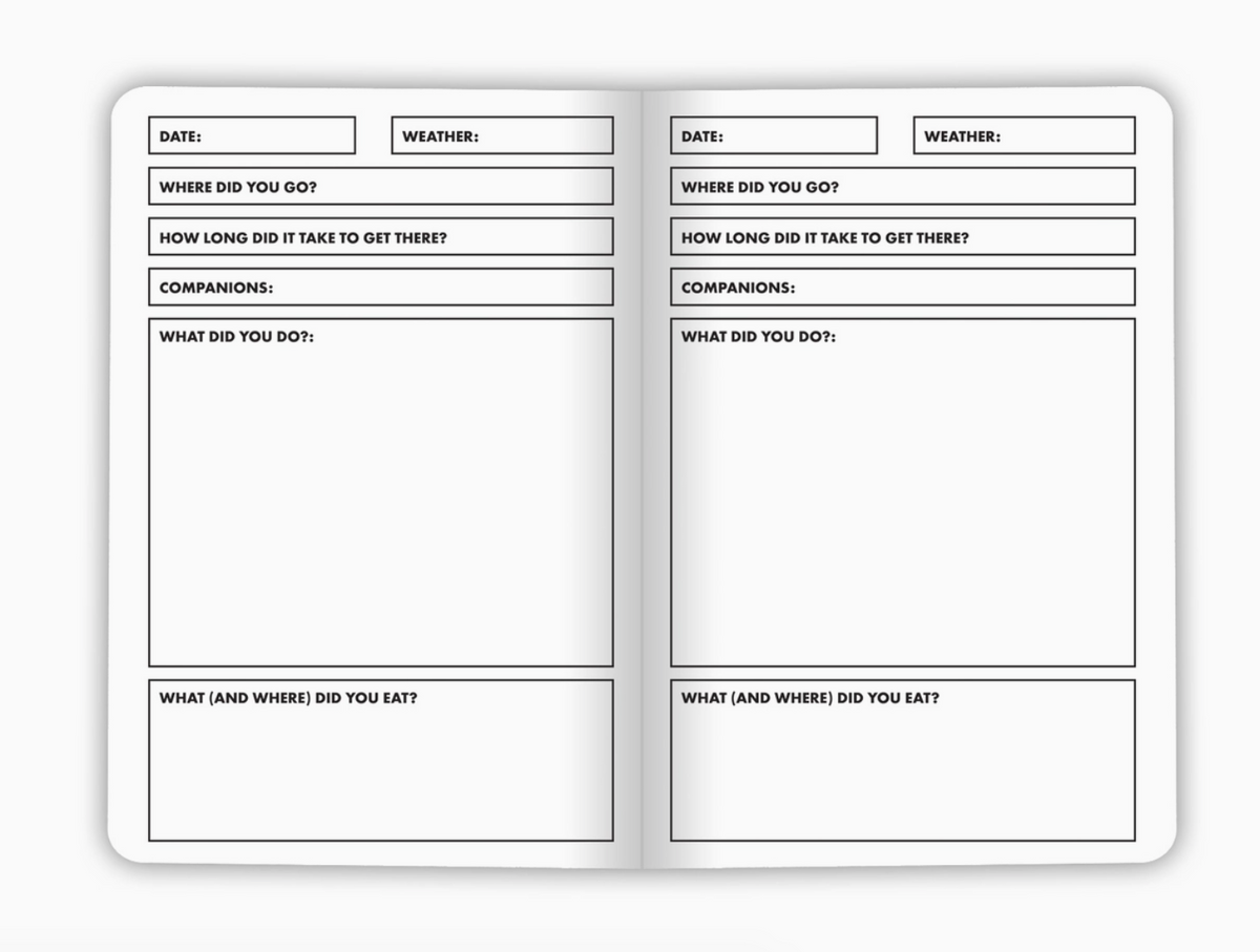 Daytrip Log Book - Set of 2 – Common Deer