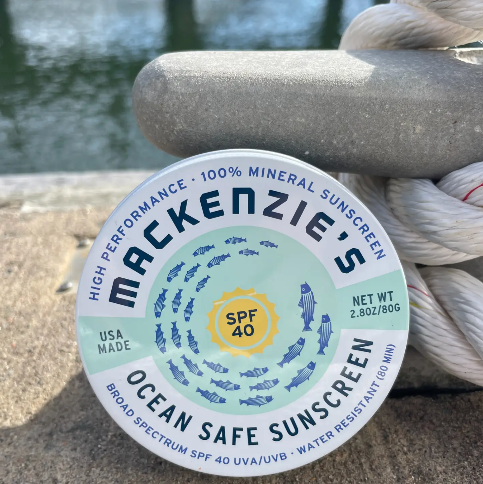SPF 40 Ocean-Safe Sunscreen Tin - Common Deer
