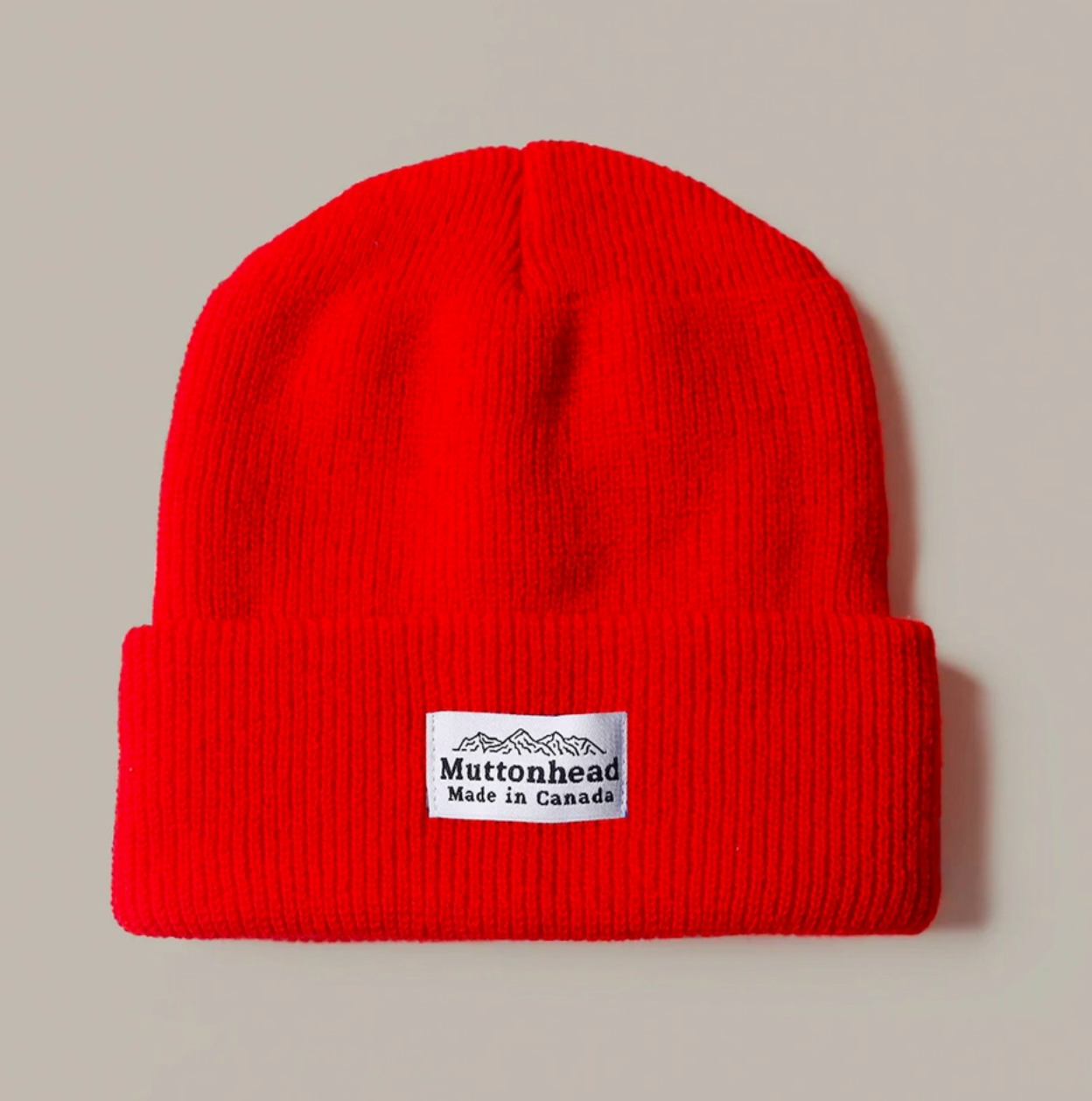 Merino Wool Toque - Red - Common Deer